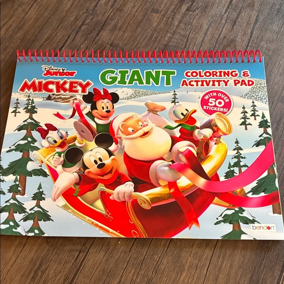 Bendon | Toys | Disney Junior Mickey Giant Coloring Activity Pad | Poshmark